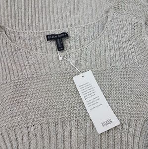 Eileen Fisher | Tops | Eileen Fisher Metallic Chainmail Tunic | Poshmark